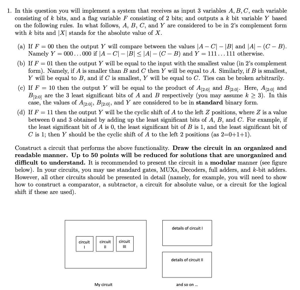 Solved In this question you will implement a system that | Chegg.com