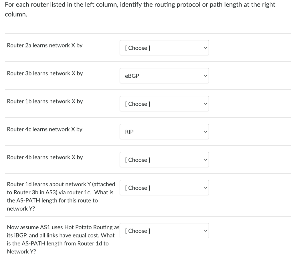 Solved Consider the network shown below. Suppose AS1 and AS2 | Chegg.com