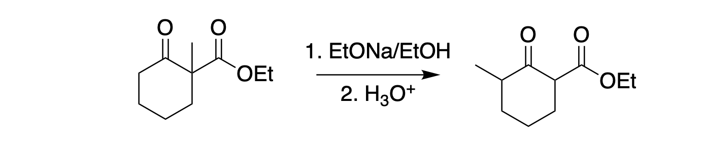 Solved O O 1. EtONa/EtOH OEt OEt 2. HaO* | Chegg.com