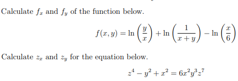 Solved Calculate fe and fy of the function below. $12,0) - | Chegg.com