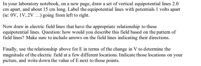 Solved In your laboratory notebook, on a new page, draw a | Chegg.com