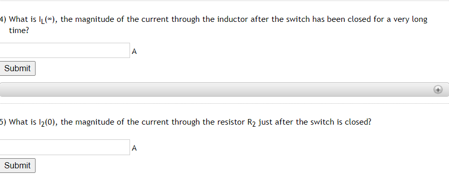 Solved Two Loop RL Circuit 1|2|3|4|5 2 3 4 5 A circuit is | Chegg.com
