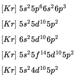 Solved 1. What is the ground state electron | Chegg.com