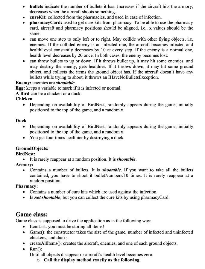 Solved IT IS OBJECT ORIENTED PROGRAMMING WITH LANGUAGE | Chegg.com