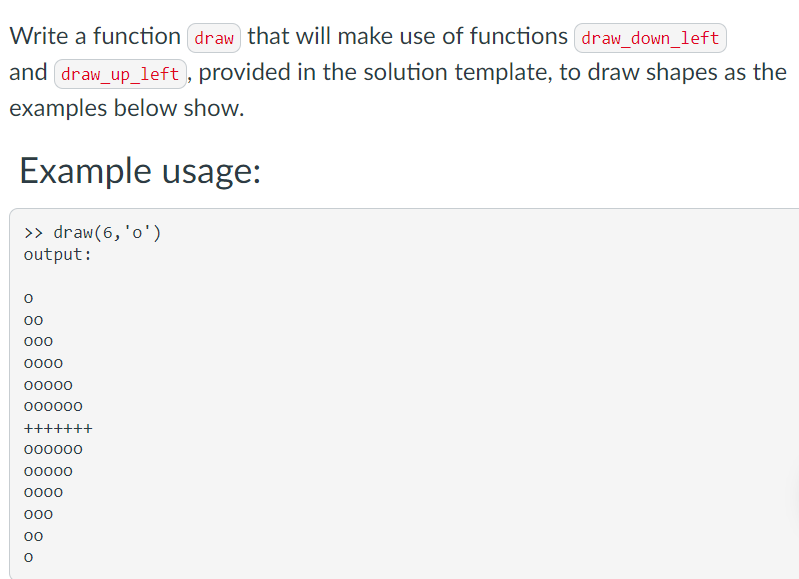 Solved Write a function that will make use of functions and | Chegg.com