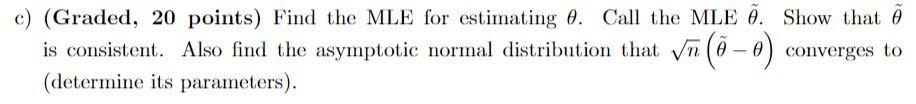 Solved Question 4. Suppose X1,…,Xn are an iid sample from | Chegg.com