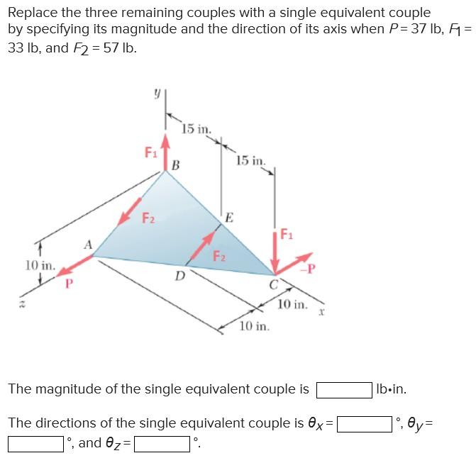Solved Replace the three remaining couples with a single | Chegg.com