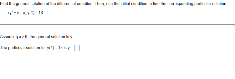 Solved Find the general solution of the differential | Chegg.com