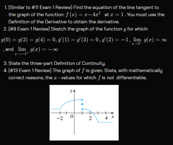 Solved Find the equation of the line tangent to the graph of | Chegg.com