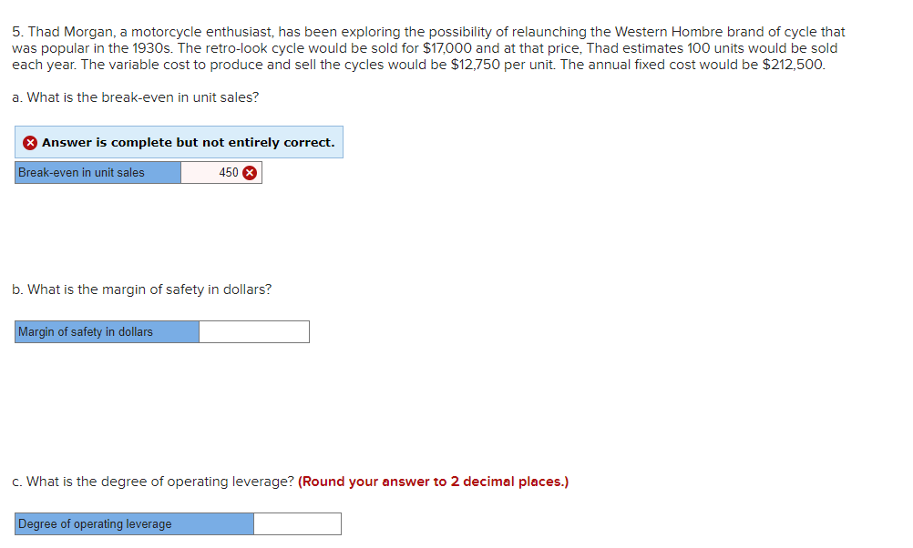 Solved 1 Chapter 5: Applying Excel 2 3 Data 4 Unit sales | Chegg.com