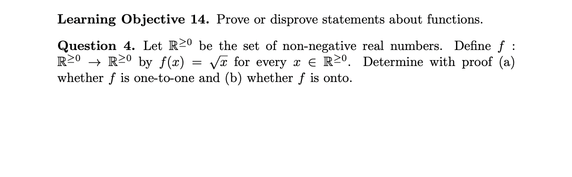 Solved Learning Objective 12. Find counterexamples to false | Chegg.com