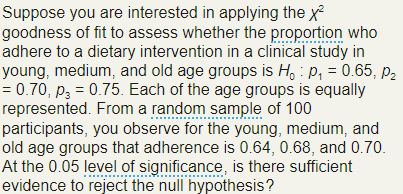 Solved Suppose you are interested in applying the X2 | Chegg.com