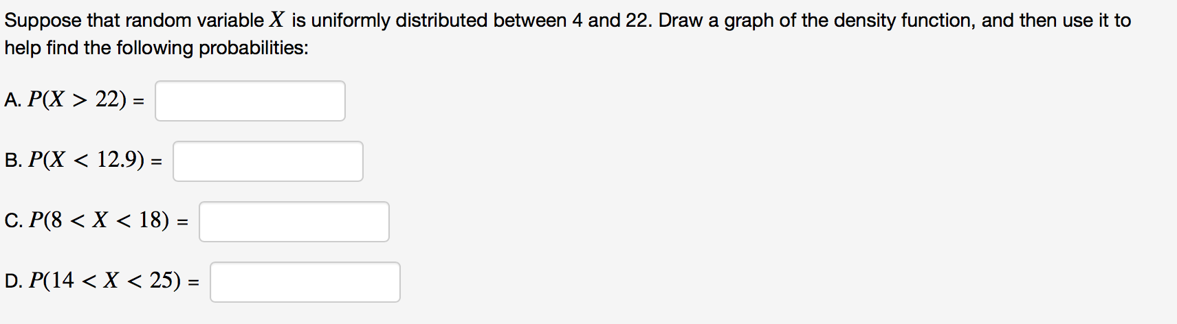 Solved Suppose That Random Variable X Is Uniformly