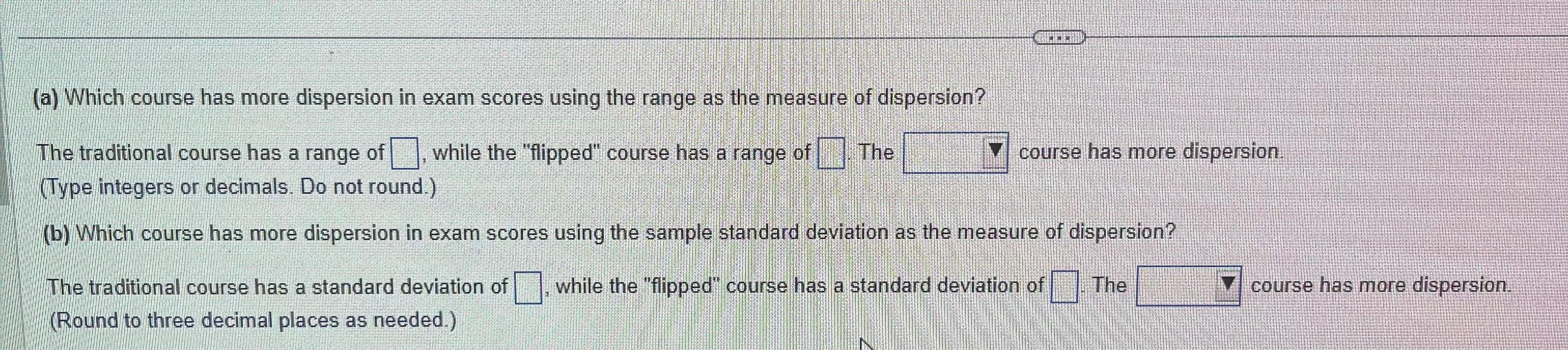 Solved (Round to three decimal places as needed.) What | Chegg.com