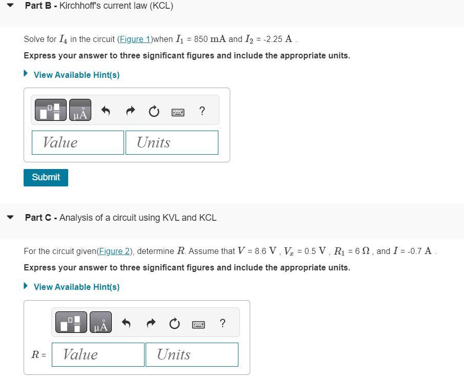 Solved For the circuit shown, solve for V3 and V5 when | Chegg.com