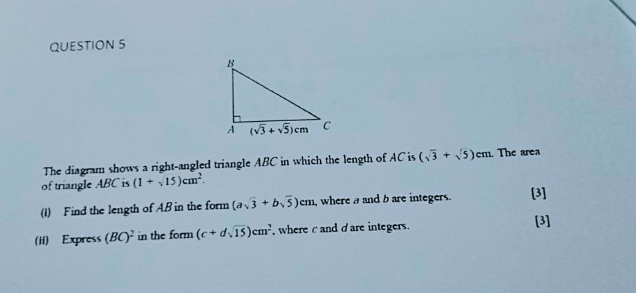 Solved Worksheet 3 Topic: Indices & Surds QUESTION 1 The | Chegg.com