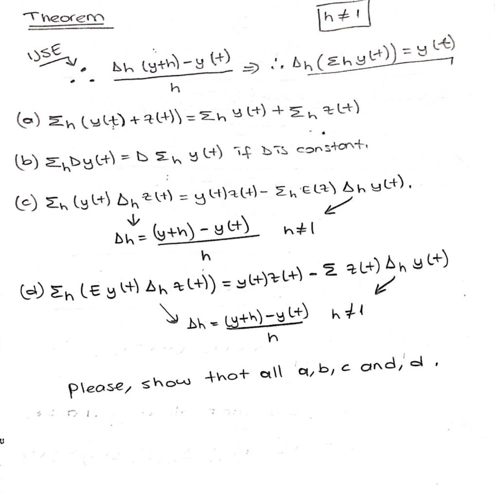 Solved Theorem Int1 IJSE th lyth)-y (+) >>. An (Eny(+)) = | Chegg.com