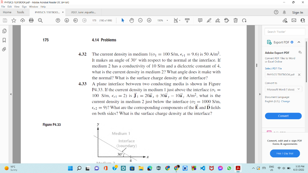 Solved PHYSICS TEXTBOOK.pdf - Adobe Acrobat Reader DC | Chegg.com