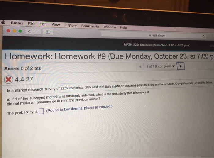 Solved Safari File Edit View History Bookmarks Window Help 을 | Chegg.com
