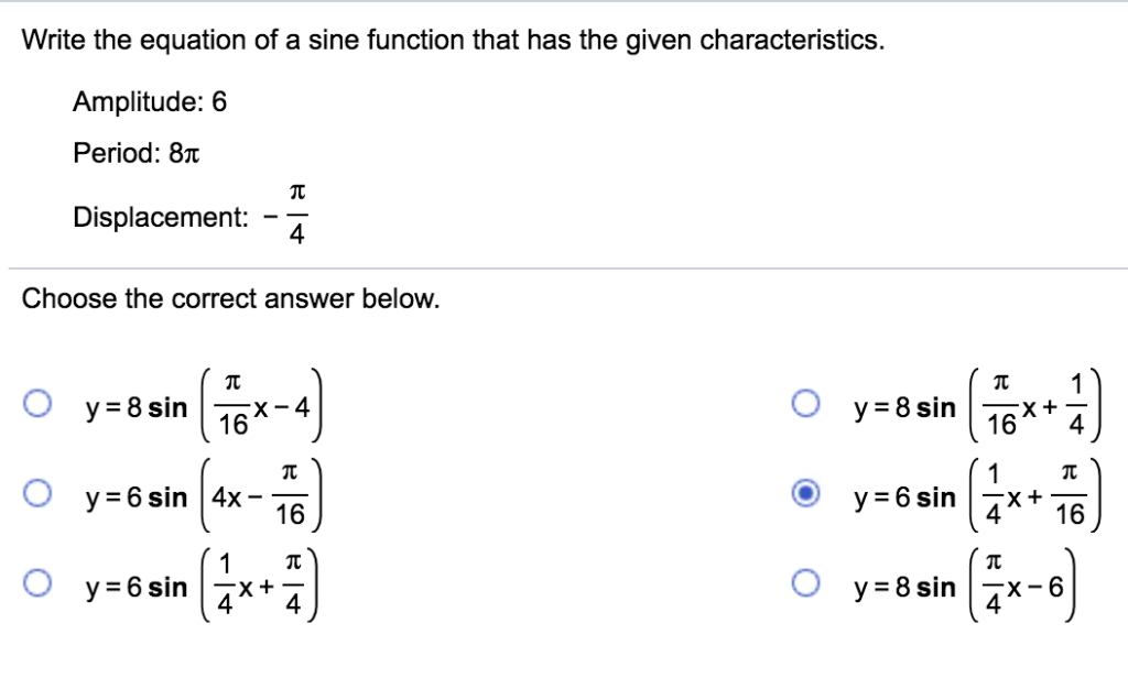 Equation Of A Sine Function Diy Projects