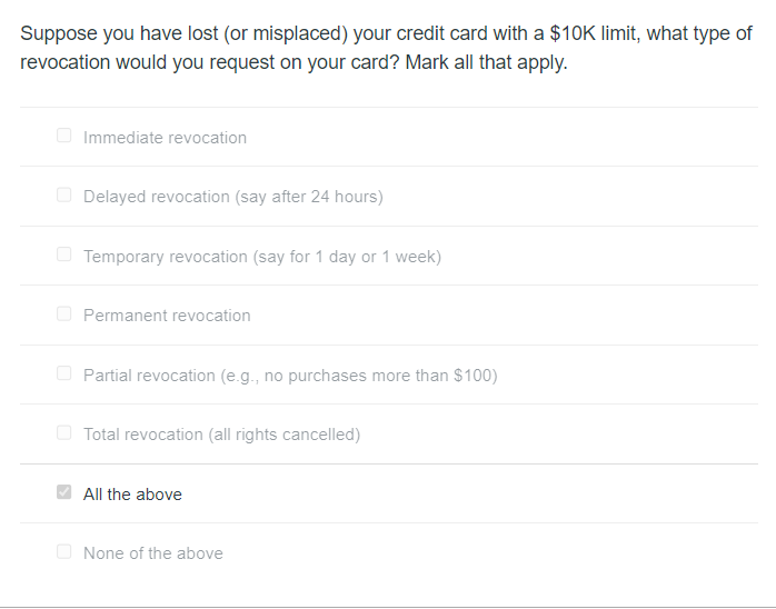 Solved Suppose you have lost (or misplaced) your credit card | Chegg.com