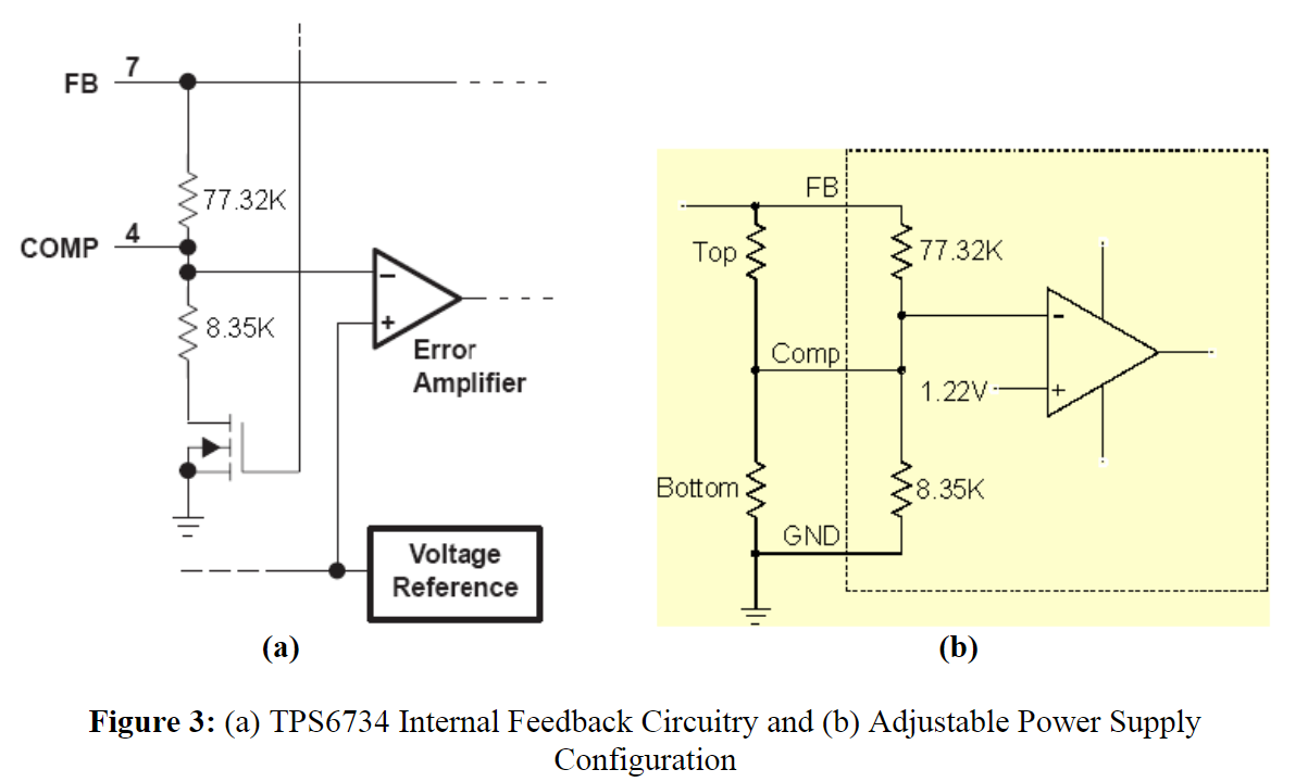 The TPS6734 is a fixed 12 V120 mA boost converter | Chegg.com