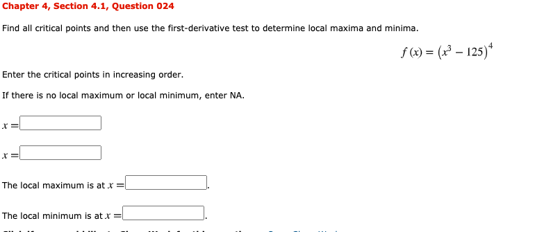 Solved Chapter 4, Section 4.1, Question 024 Find all | Chegg.com