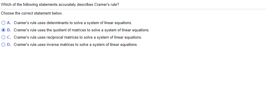 Solved Which of the following statements accurately | Chegg.com