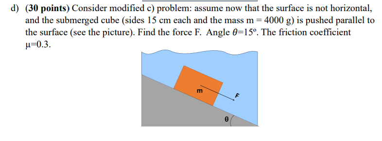 Solved Consider modified c) ﻿problem: assume now that the | Chegg.com