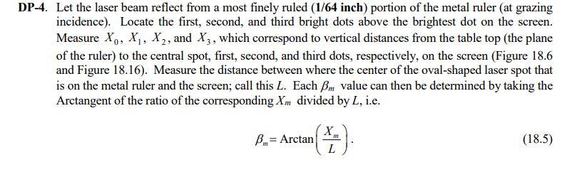 Solved N6. Calculate the separation of the rulings on the | Chegg.com