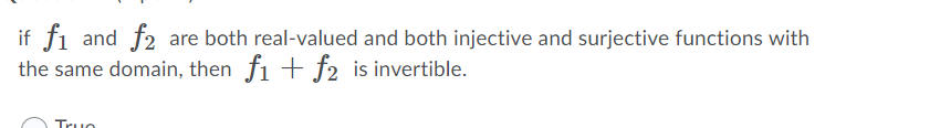 Solved if fi and f2 are both real-valued and both injective | Chegg.com