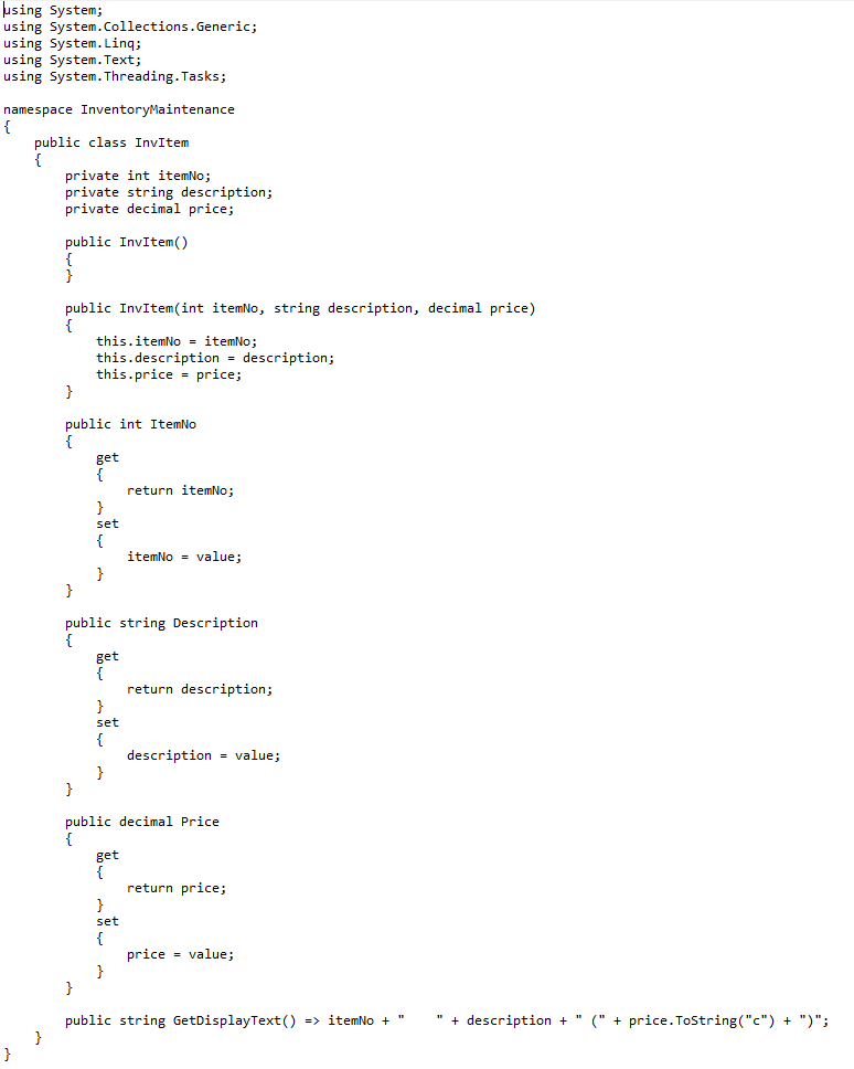 For this assignment, you’ll modify a class that | Chegg.com