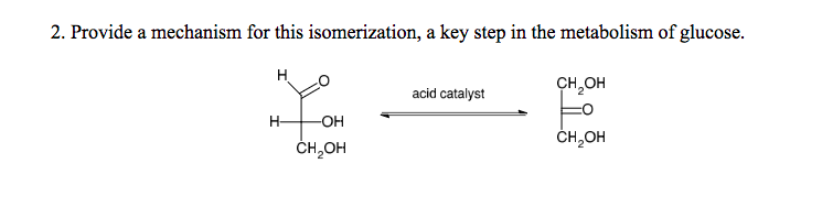 Solved 2. Provide a mechanism for this isomerization, a key | Chegg.com