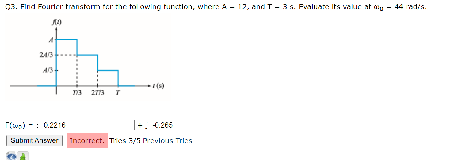 Solved Q3. Find Fourier transform for the following | Chegg.com