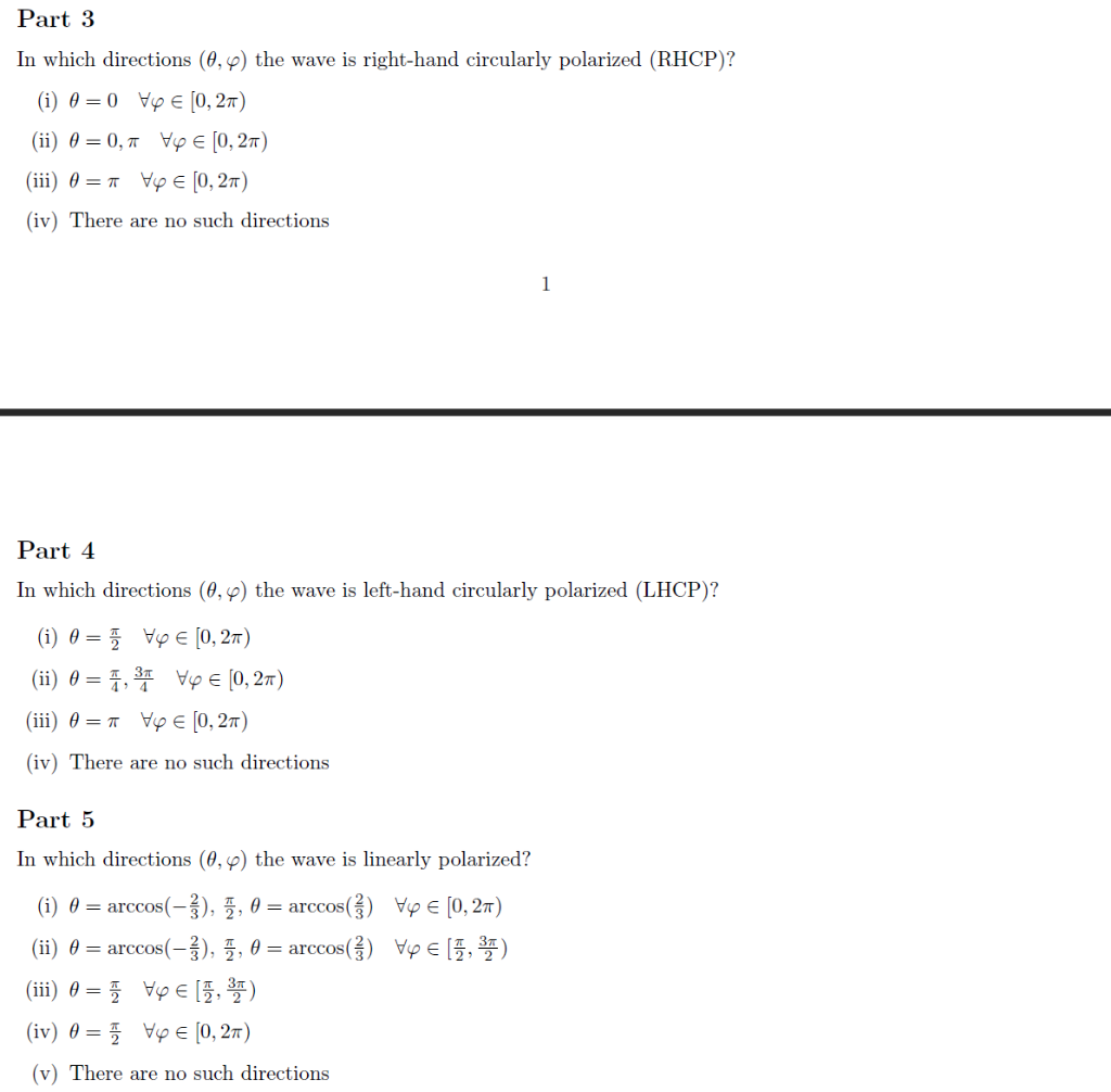 Solved Consider a configuration of two Hertzian dipoles | Chegg.com