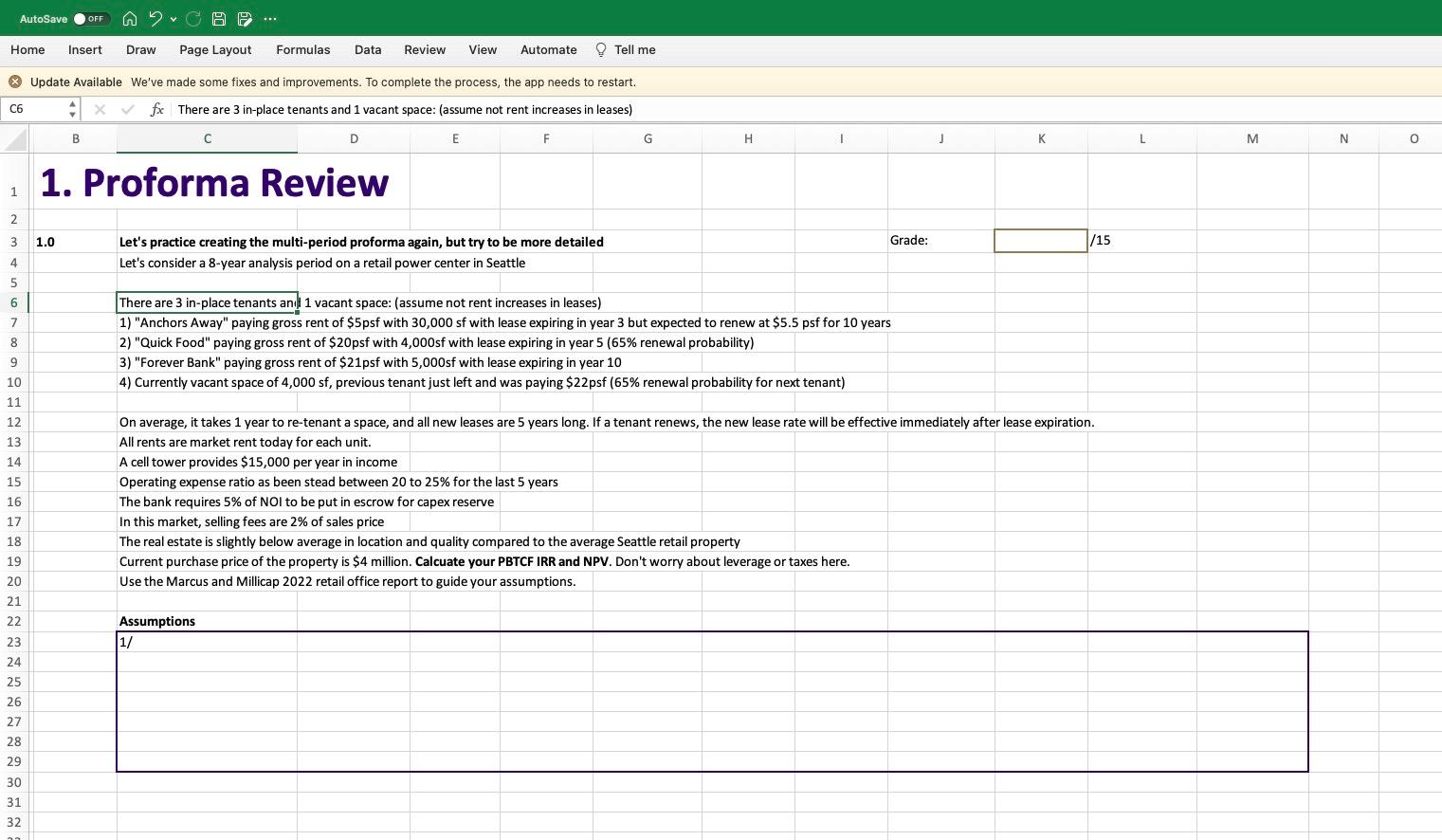 Solved Home Insert Draw Page Layout Formulas Data Review | Chegg.com