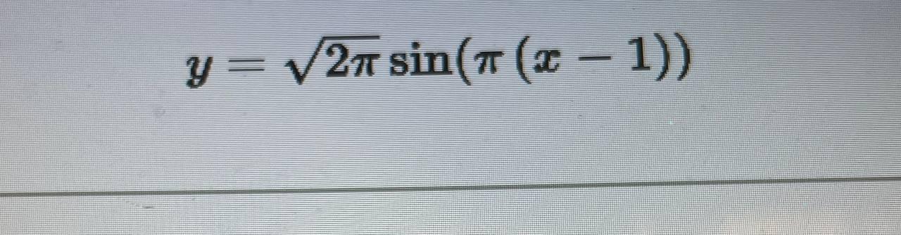 Solved Determine the wavelength and the AMPLITUDE. | Chegg.com