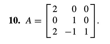 Solved For Problems 1−15, determine whether the given matrix | Chegg.com
