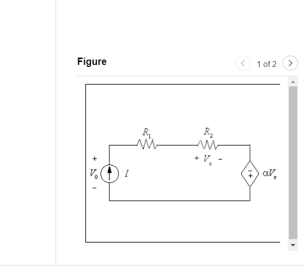 Solved Figure 1 of 2Part A - Analysis of a circuit with a | Chegg.com