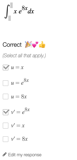 Solved Integration by Parts Formula for Integration by | Chegg.com