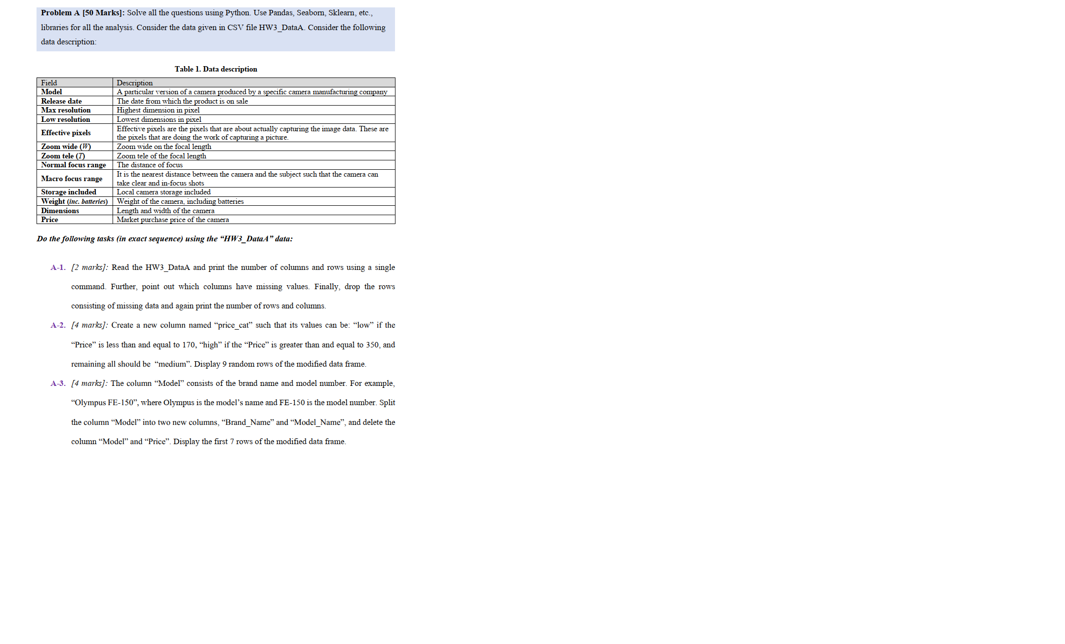Solved solve use python and I will add a screenshot of the | Chegg.com