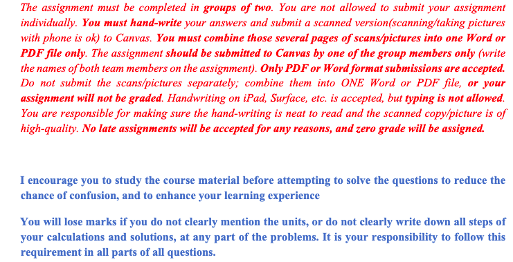 Solved Please Write out all steps, calculations , Units so I | Chegg.com