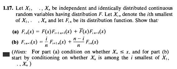 Solved > 1.17. Let X., X, be independent and identically | Chegg.com