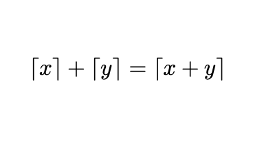 Solved [x] + [y] = (x + yl | Chegg.com