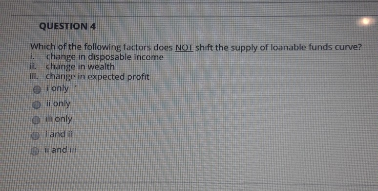 Solved QUESTION 4 Which of the following factors does NOT | Chegg.com