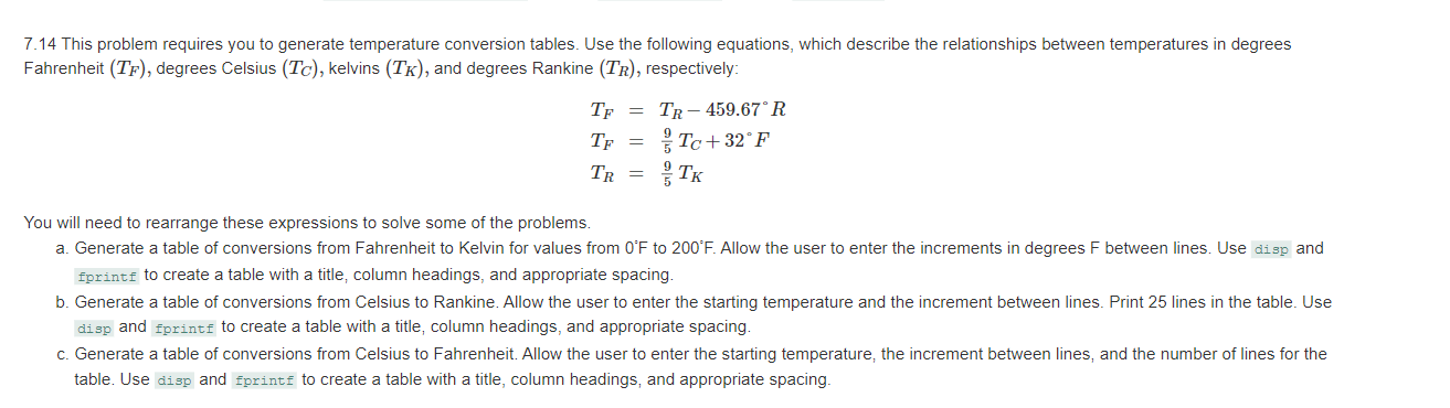 Solved 7.14 This problem requires you to generate | Chegg.com