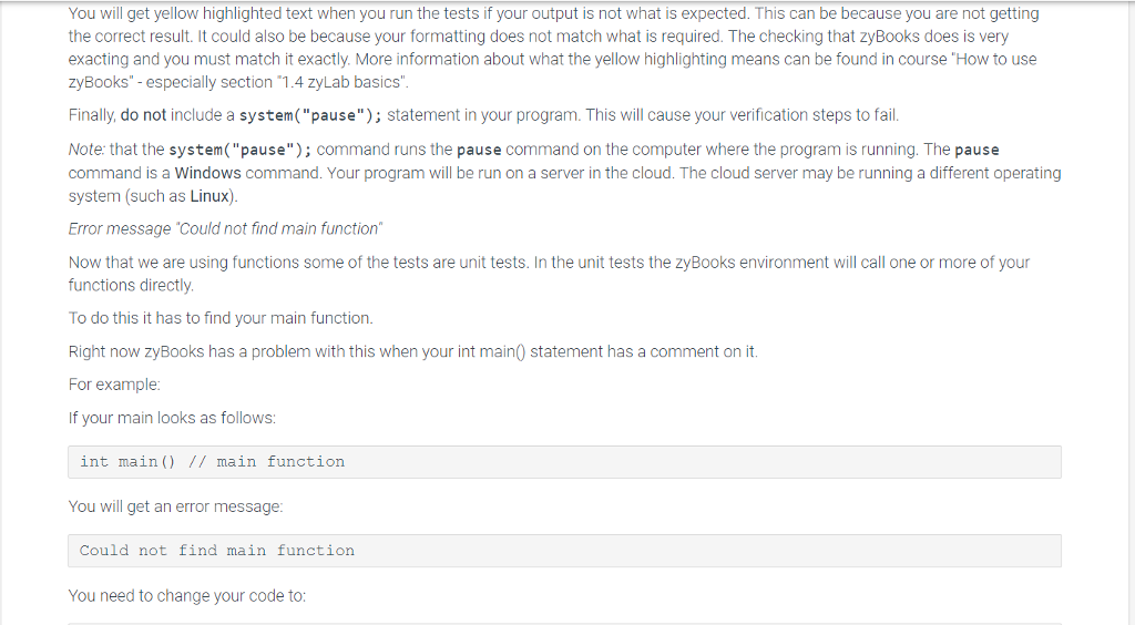 Solved C++requirements The program must make use of a two | Chegg.com