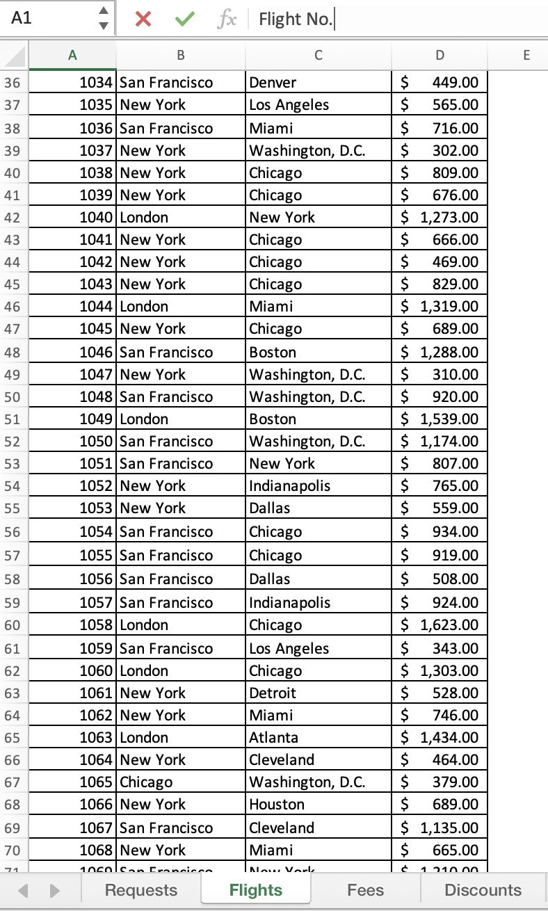 In cell E3 of the Requests worksheet, use the VLOOKUP | Chegg.com