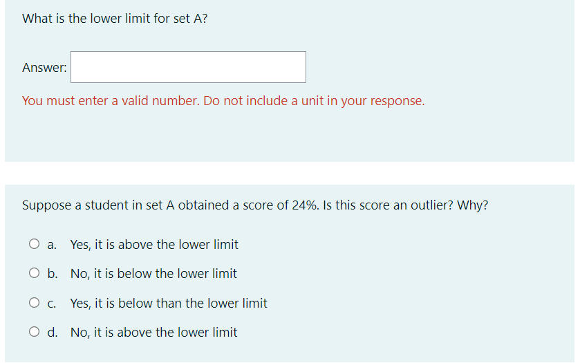 Solved Below are the boxplots of the test scores on a | Chegg.com