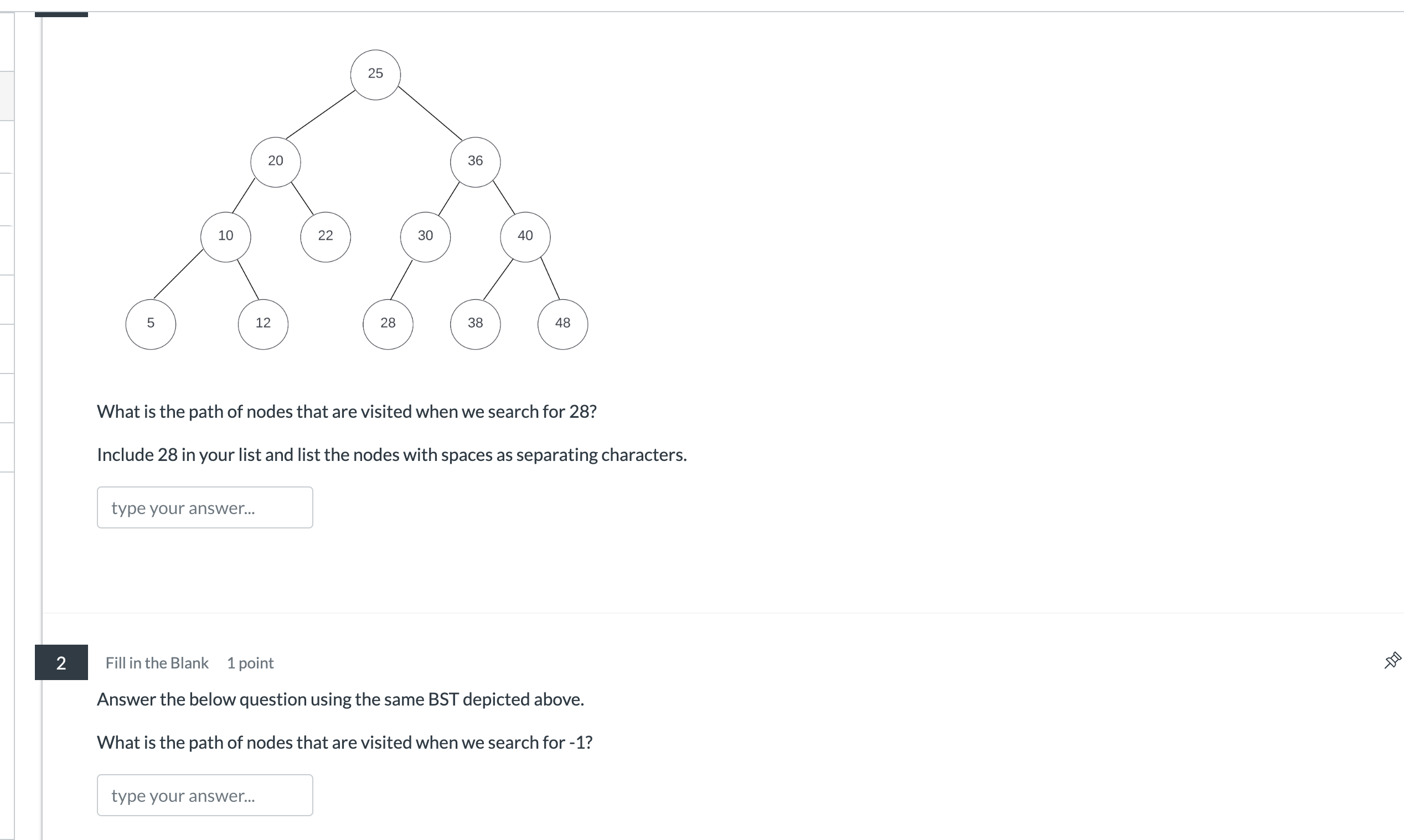 Solved 1-What is the path of nodes that are visited when we | Chegg.com